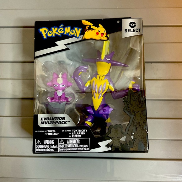 Pokemon | Toys | Pokemon Evolution Multipack Toxel And Toxtricity New ...
